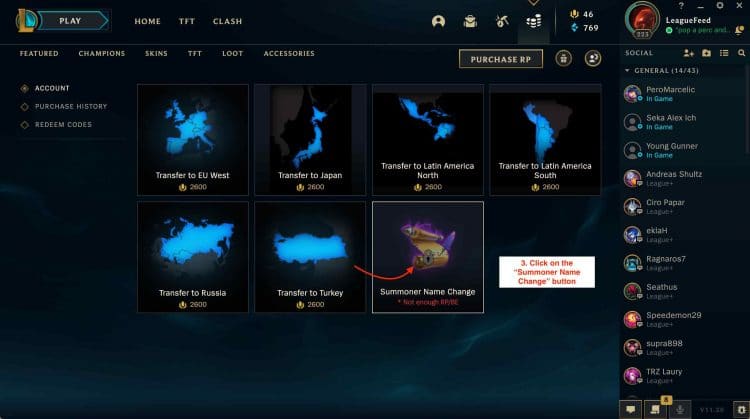 How To Change Your Name in League of Legends in 2022? - LeagueFeed