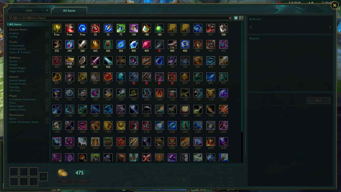 How to Reduce Shop HUD in League of Legends? - LeagueFeed