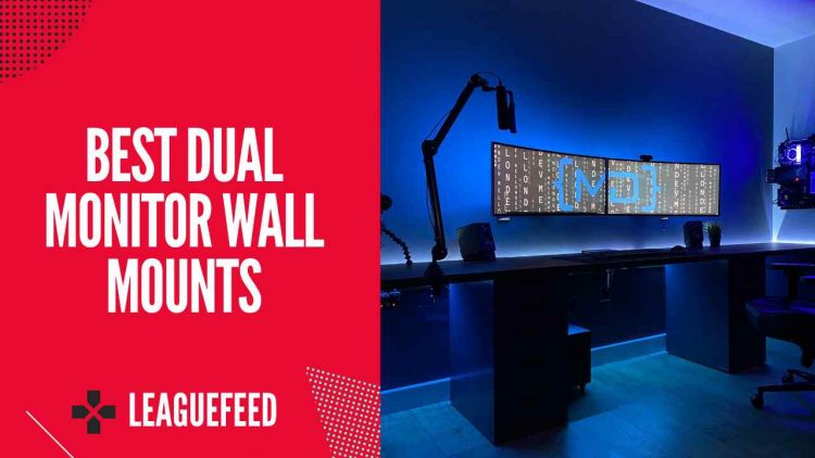 Top 7 Best Dual Monitor Wall Mounts in 2023 - LeagueFeed