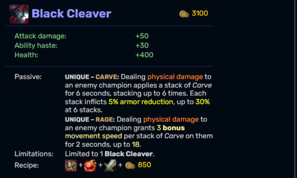 🪓 The "Black Cleaver" Deception: Unveiling the Power and Strategy in LoL!